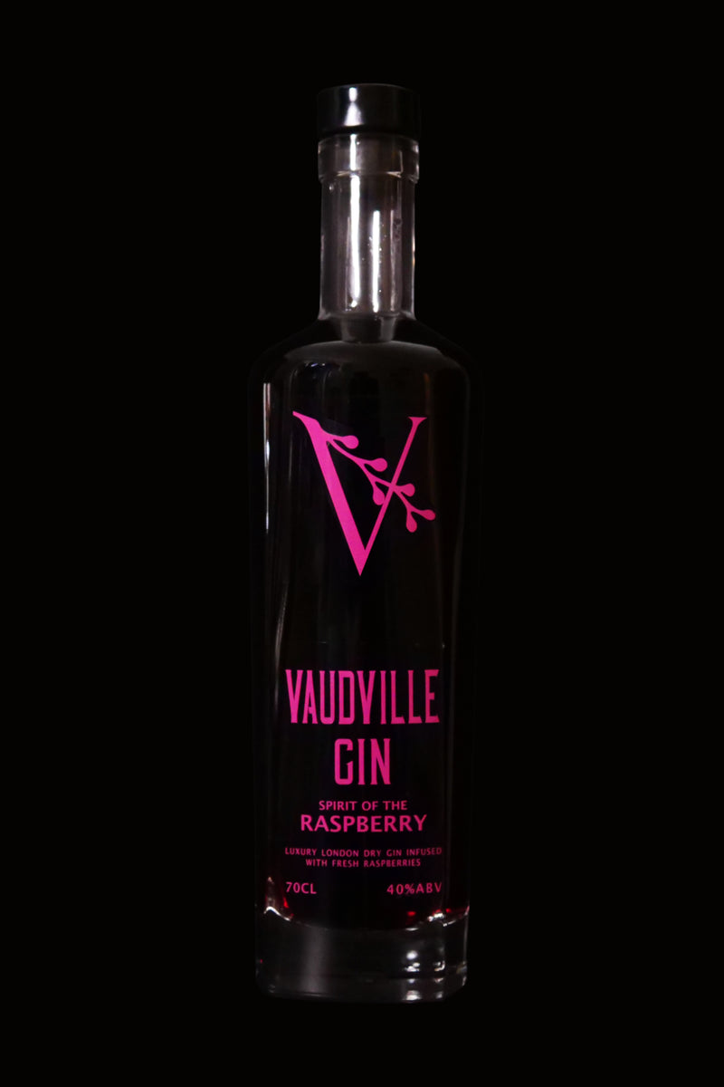 Vaudville Raspberry Gin | 70CL | 20% ABV | Infused With Fresh Fruit